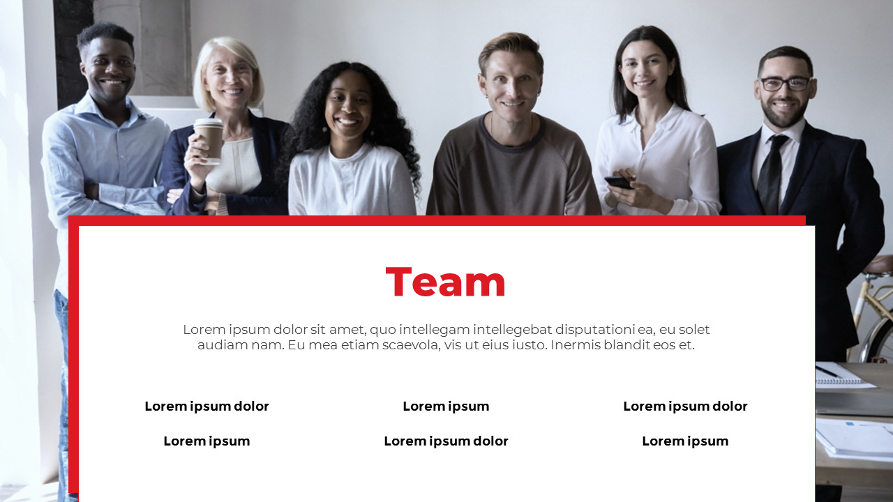 Simple Business Line Concept Proposal Presentation Templates