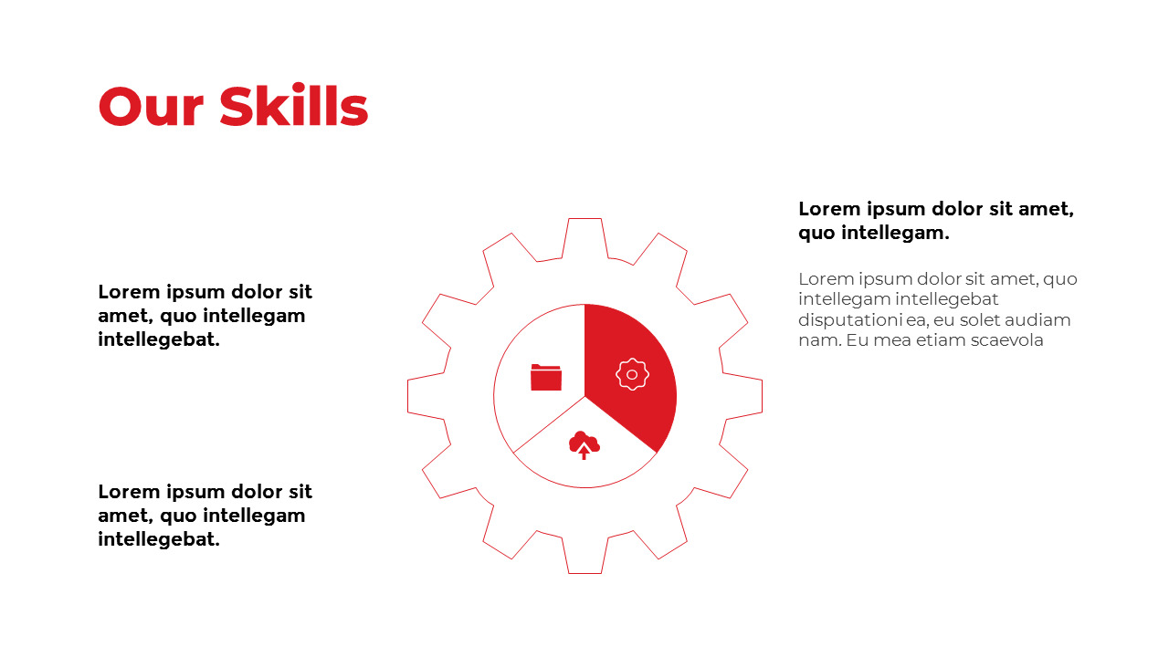 Simple Business Line Concept Proposal Presentation Templates