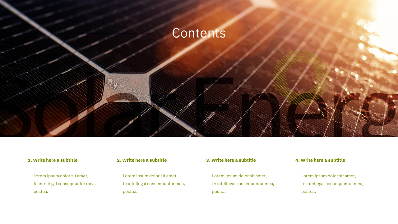 Solar Energy Google Slides Templates