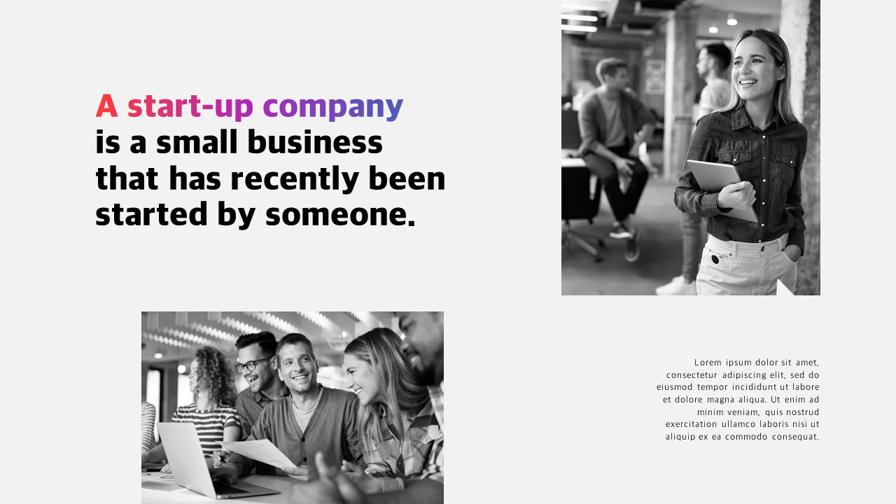 Startup PowerPoint Theme