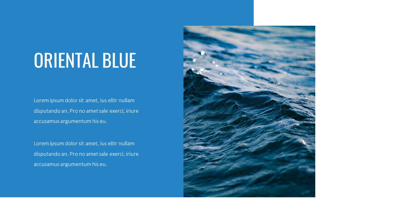Blue Spectrum Google Presentation Slides|Lifestyle