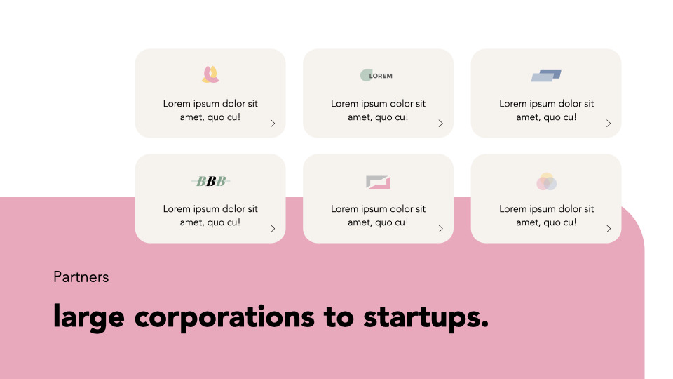 Collaboration Business Service Keynote Examples