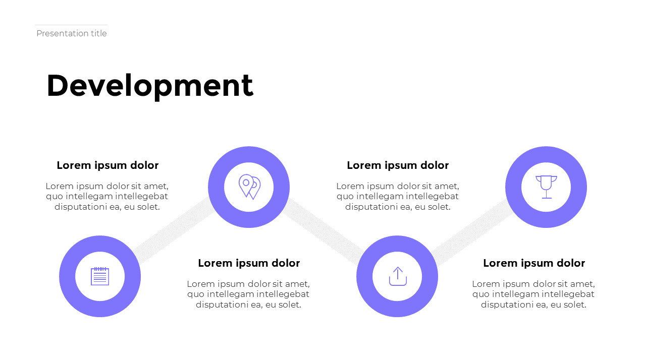 Simple Line Business Presentation professional presentation