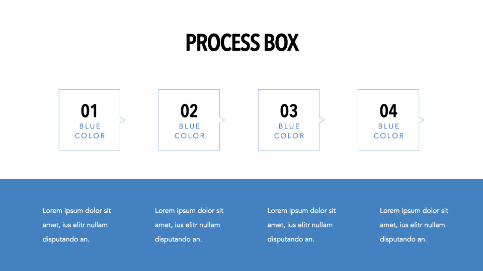 Blue Spectrum Keynote Templates for Creatives|Lifestyle