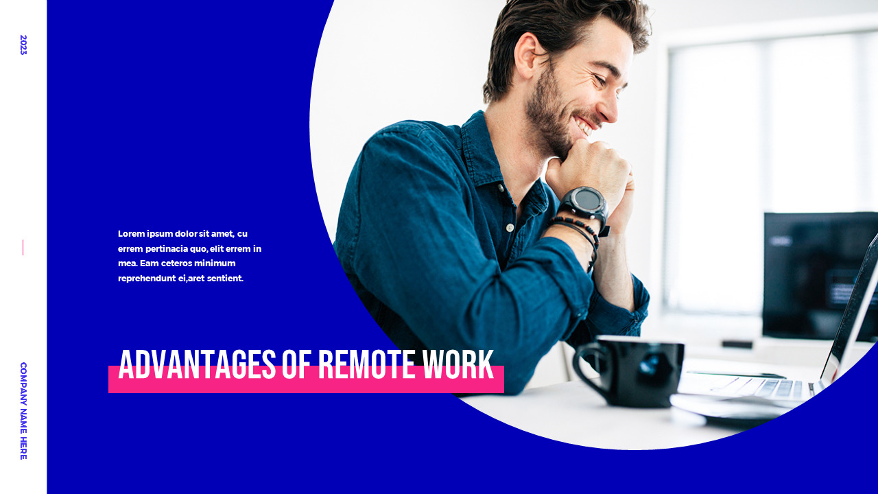 Enhance Remote Work PowerPoint Design