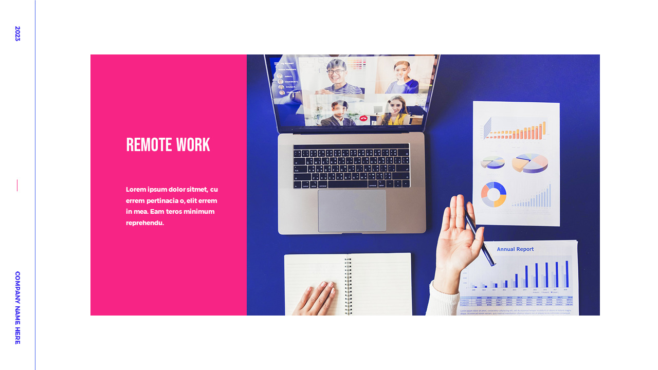 Enhance Remote Work PowerPoint Design