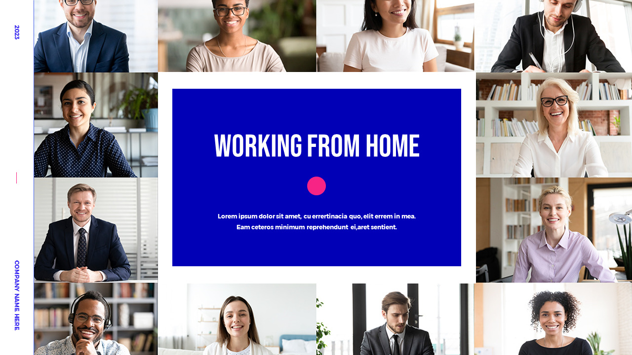 Enhance Remote Work PowerPoint Design