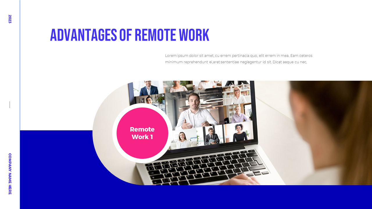 Enhance Remote Work PowerPoint Design