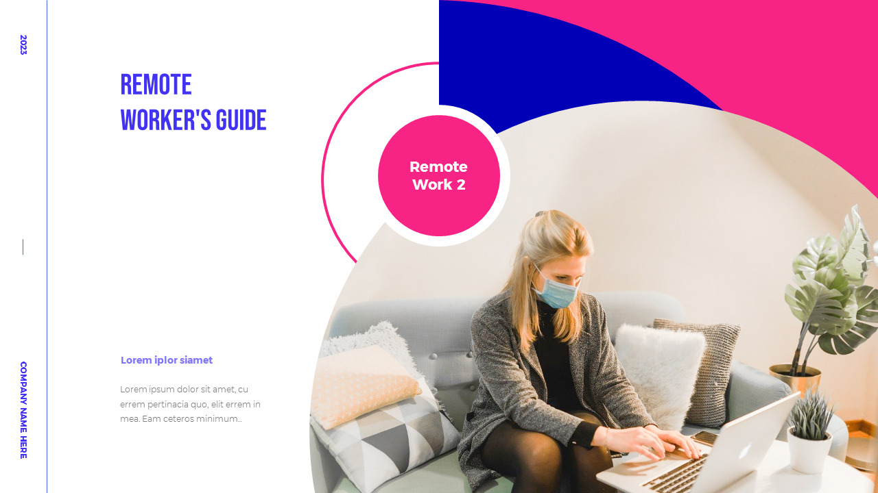 Enhance Remote Work PowerPoint Design
