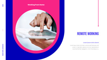 Enhance Remote Work PowerPoint Design