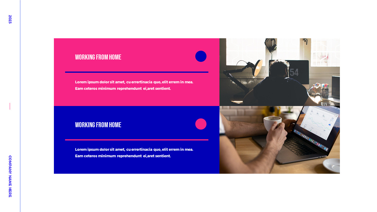 Enhance Remote Work PowerPoint Design