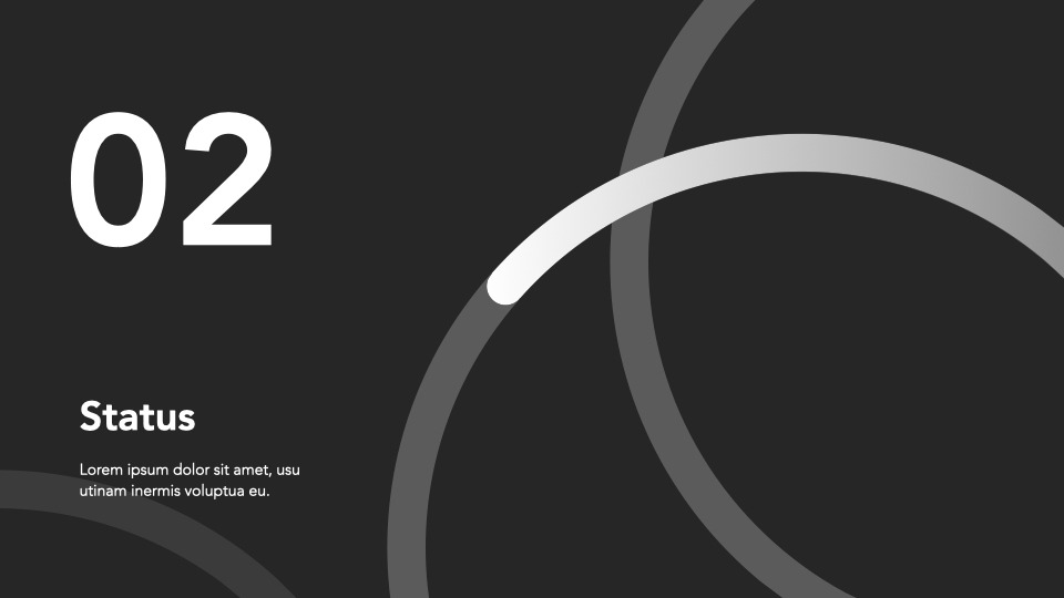 Simple Line Business Presentation PPT to Keynote