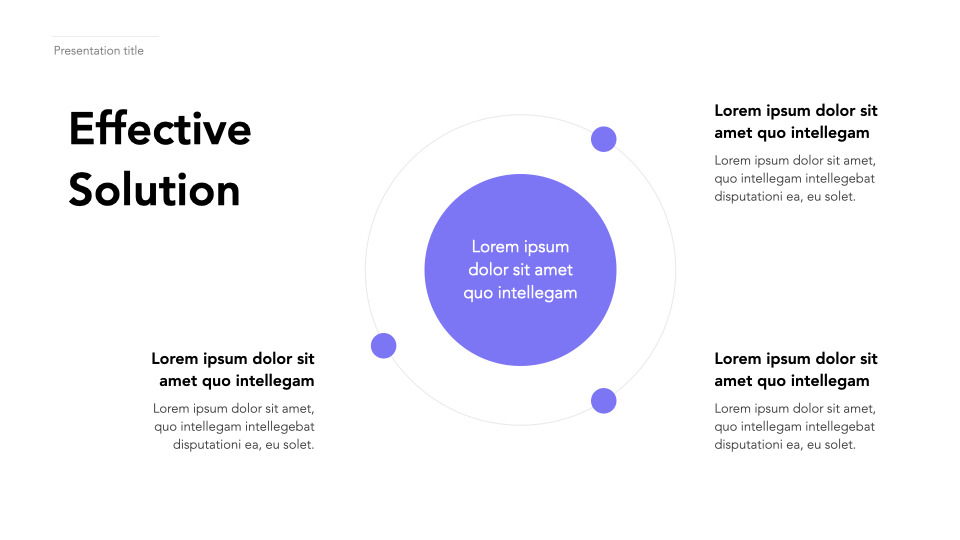 Simple Line Business Presentation PPT to Keynote