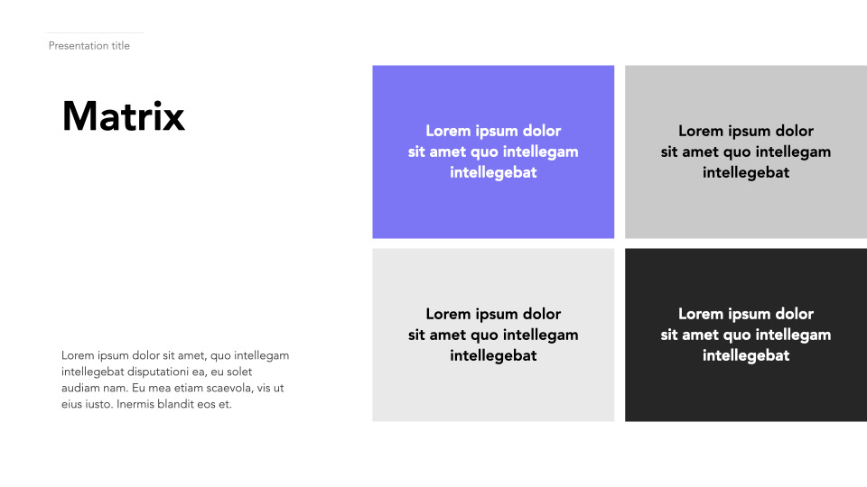 Simple Line Business Presentation PPT to Keynote