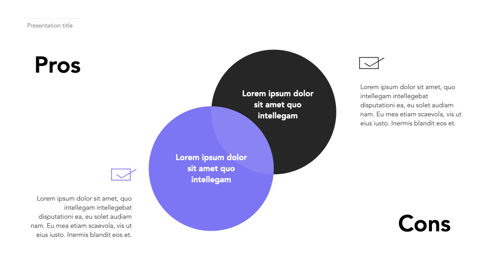 Simple Line Business Presentation PPT to Keynote