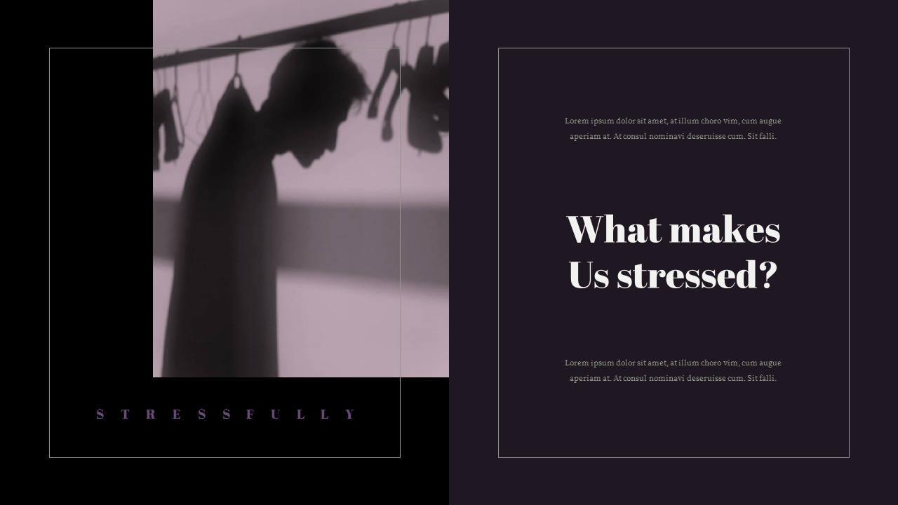 The Basics of Stress PowerPoint Design ideas