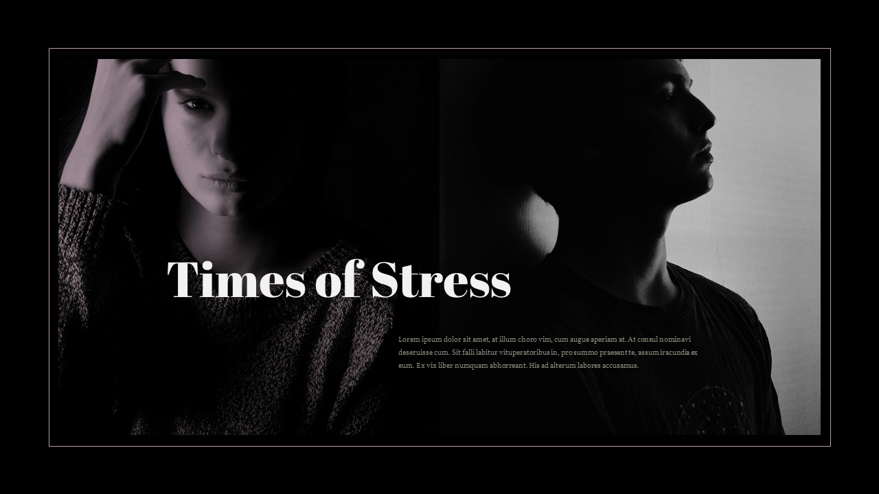 The Basics of Stress PowerPoint Design ideas