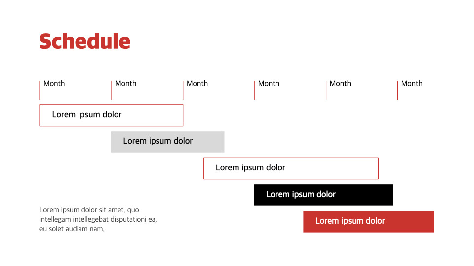 Simple Business Line Concept Interactive Keynote