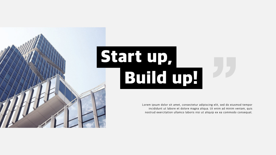 Startup Keynote Presentation