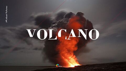 Volcano PowerPoint deck Design|Lifestyle|Templates