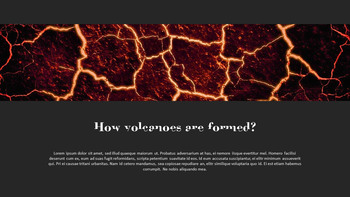 Volcano PowerPoint deck Design|Lifestyle|Templates