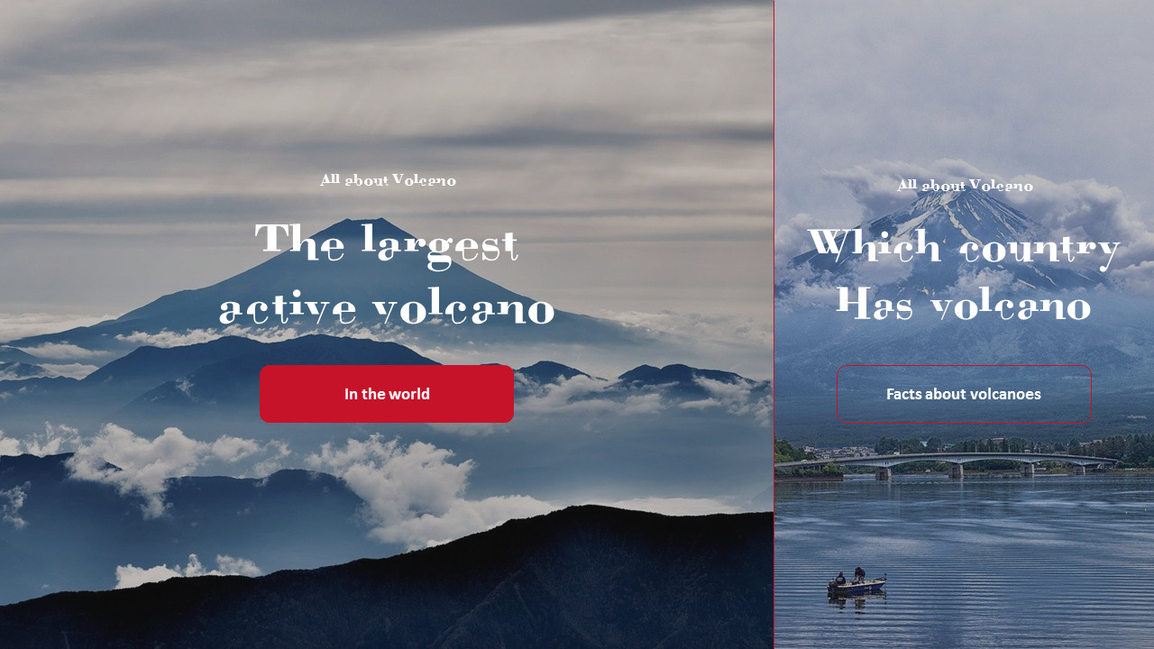 Volcano PowerPoint deck Design|Lifestyle|Templates