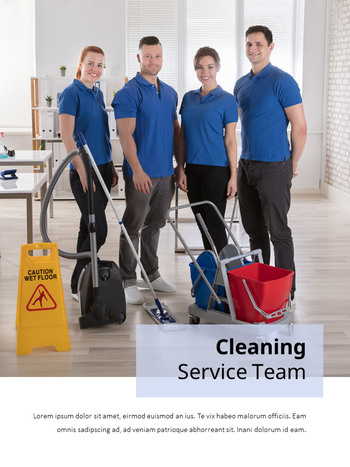 Cleaning Service Company PowerPoint Slides