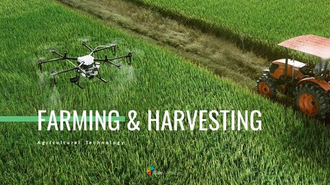 Farming & Harvesting Simple Google Slides|Lifestyle