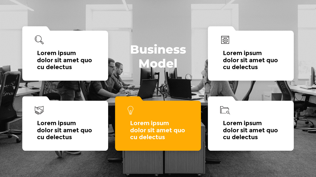 Folder Object Pitch Deck slide deck