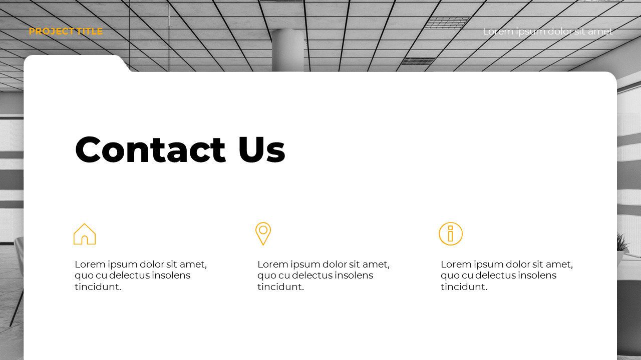 Folder Object Pitch Deck slide deck