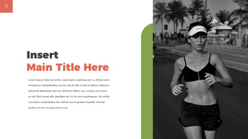 Running team presentation template|Lifestyle|Google Slides