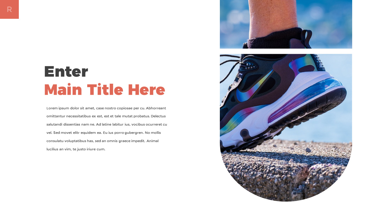 Running team presentation template|Lifestyle|Google Slides