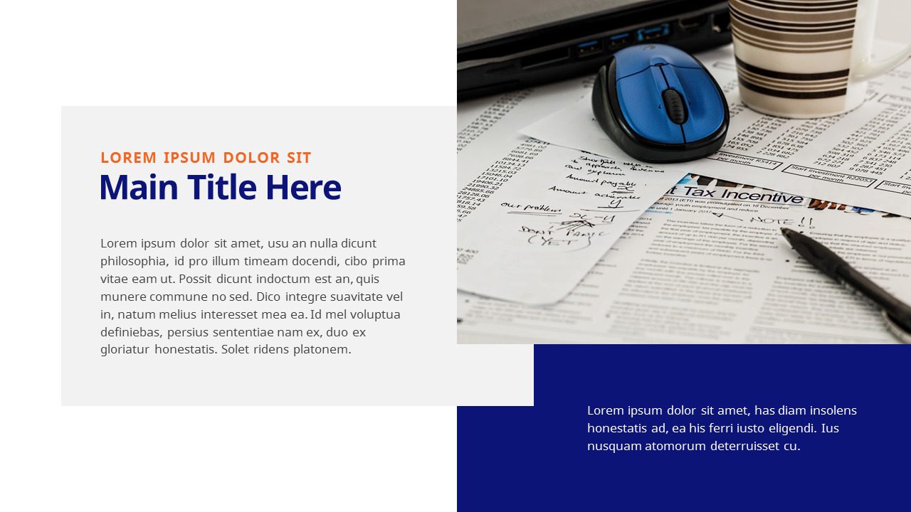 The Stock Market template powerpoint