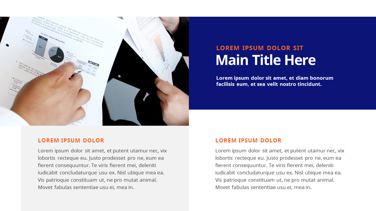 The Stock Market template powerpoint