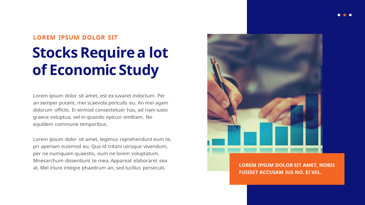 The Stock Market template powerpoint