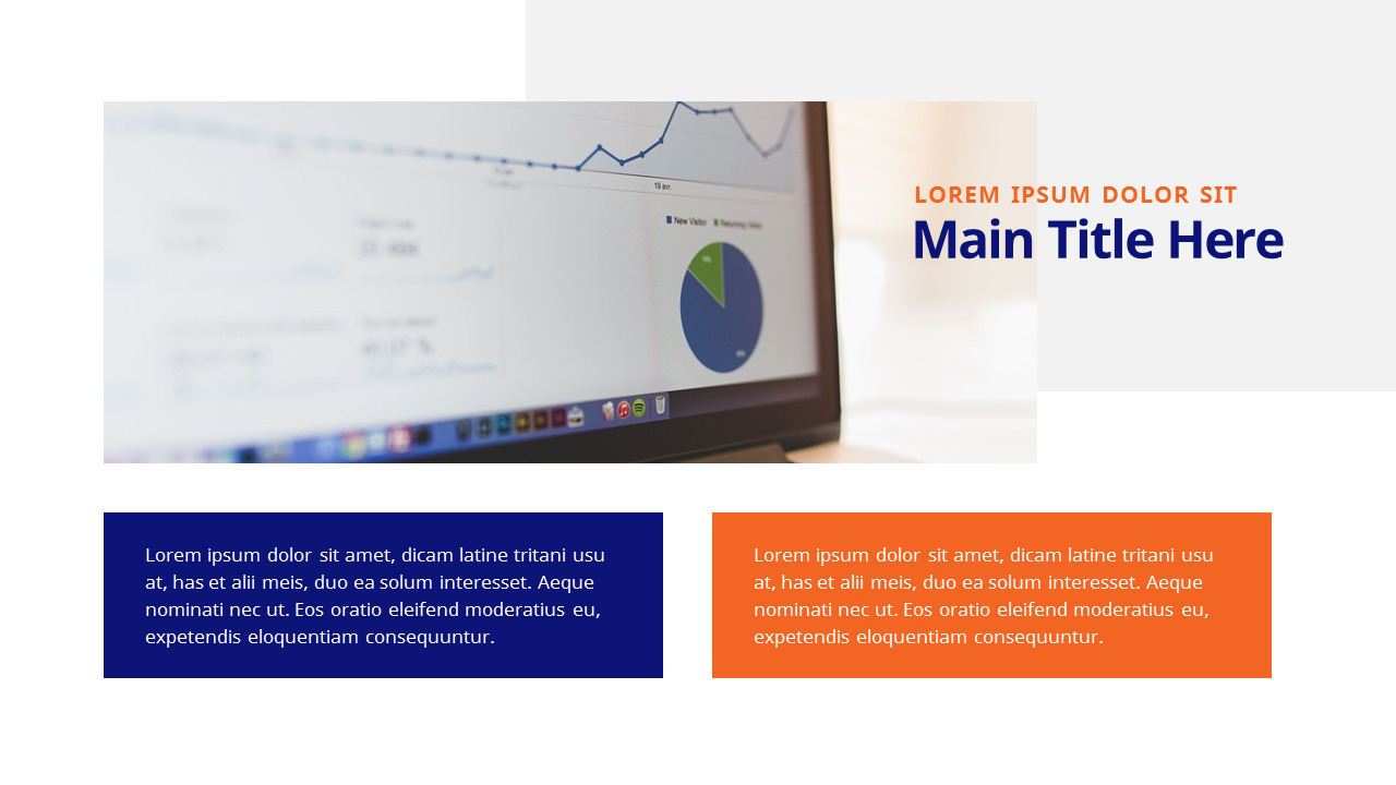 The Stock Market template powerpoint