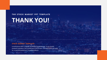 The Stock Market template powerpoint