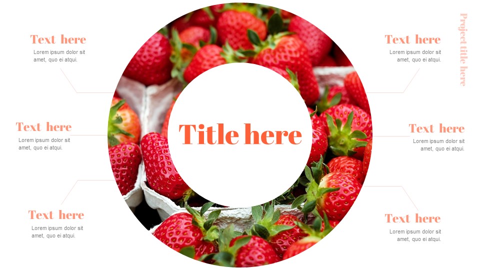 Strawberry Simple Google Slides Templates