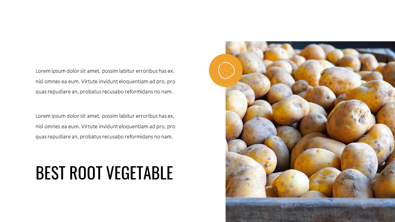Root Vegetable Google Slides Presentation Templates|Lifestyle