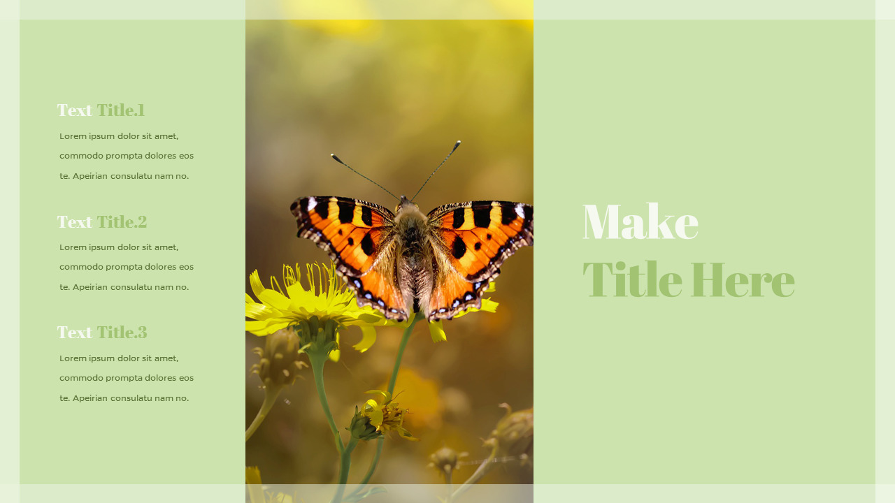 Butterfly Google presentation|Lifestyle|Slides