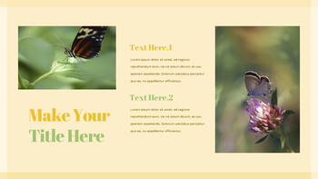 Butterfly Google presentation|Lifestyle|Slides