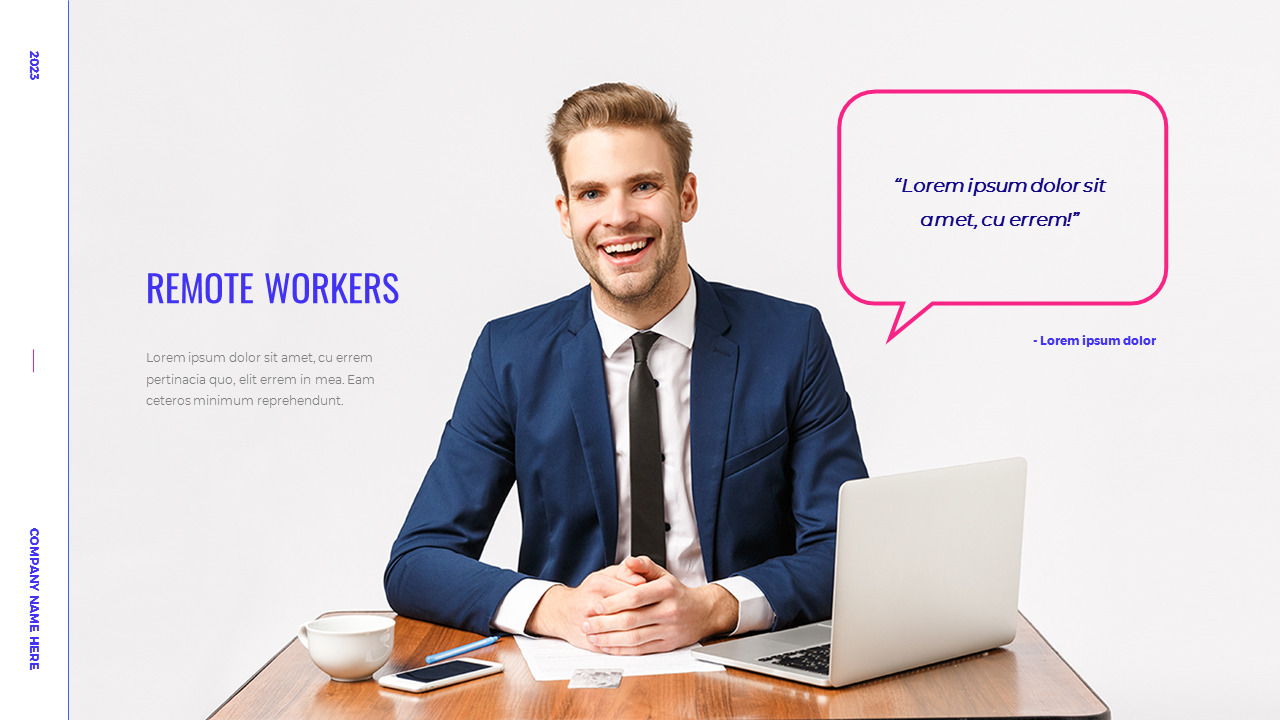 Enhance Remote Work Presentation Google Slides Templates