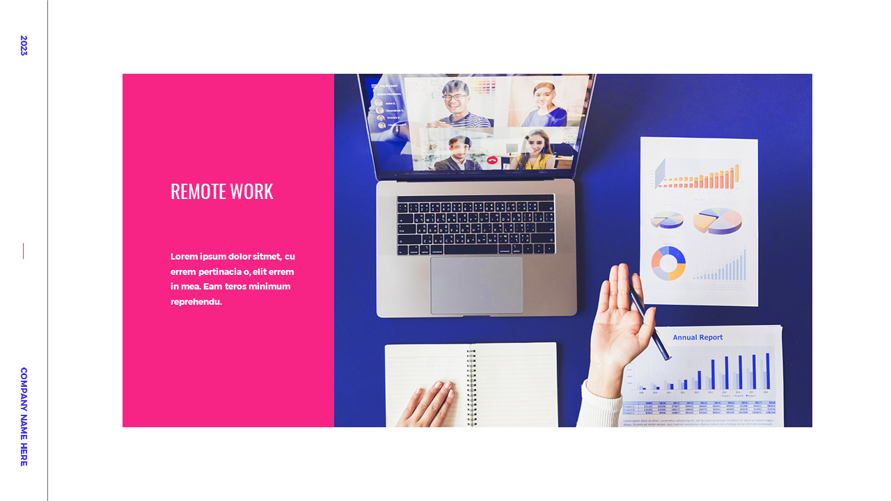 Enhance Remote Work Presentation Google Slides Templates