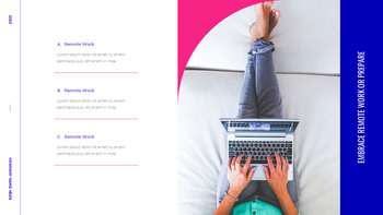 Enhance Remote Work Presentation Google Slides Templates