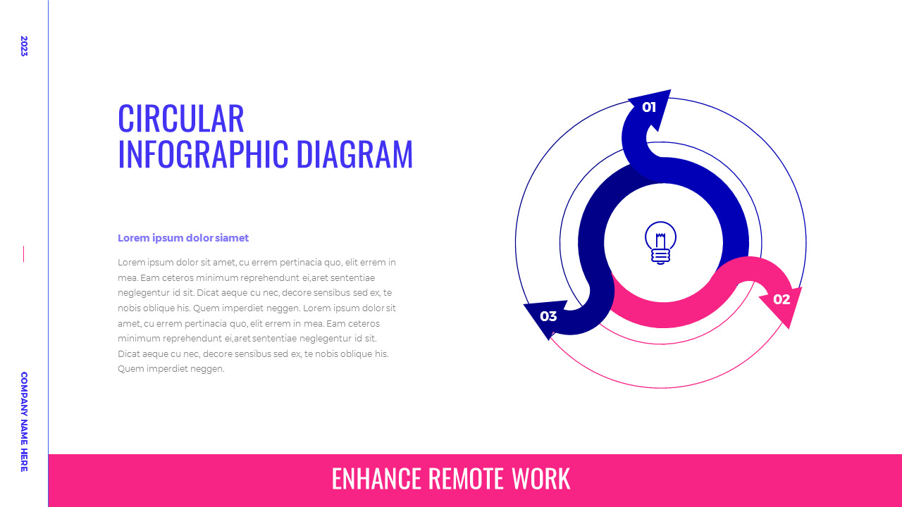 Enhance Remote Work Presentation Google Slides Templates