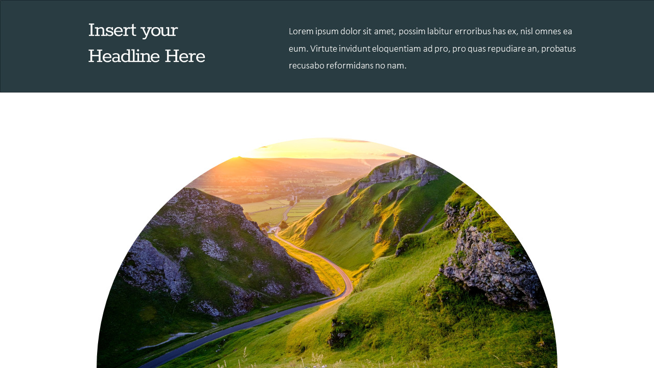 Road Simple Google Presentation|Lifestyle|Slides