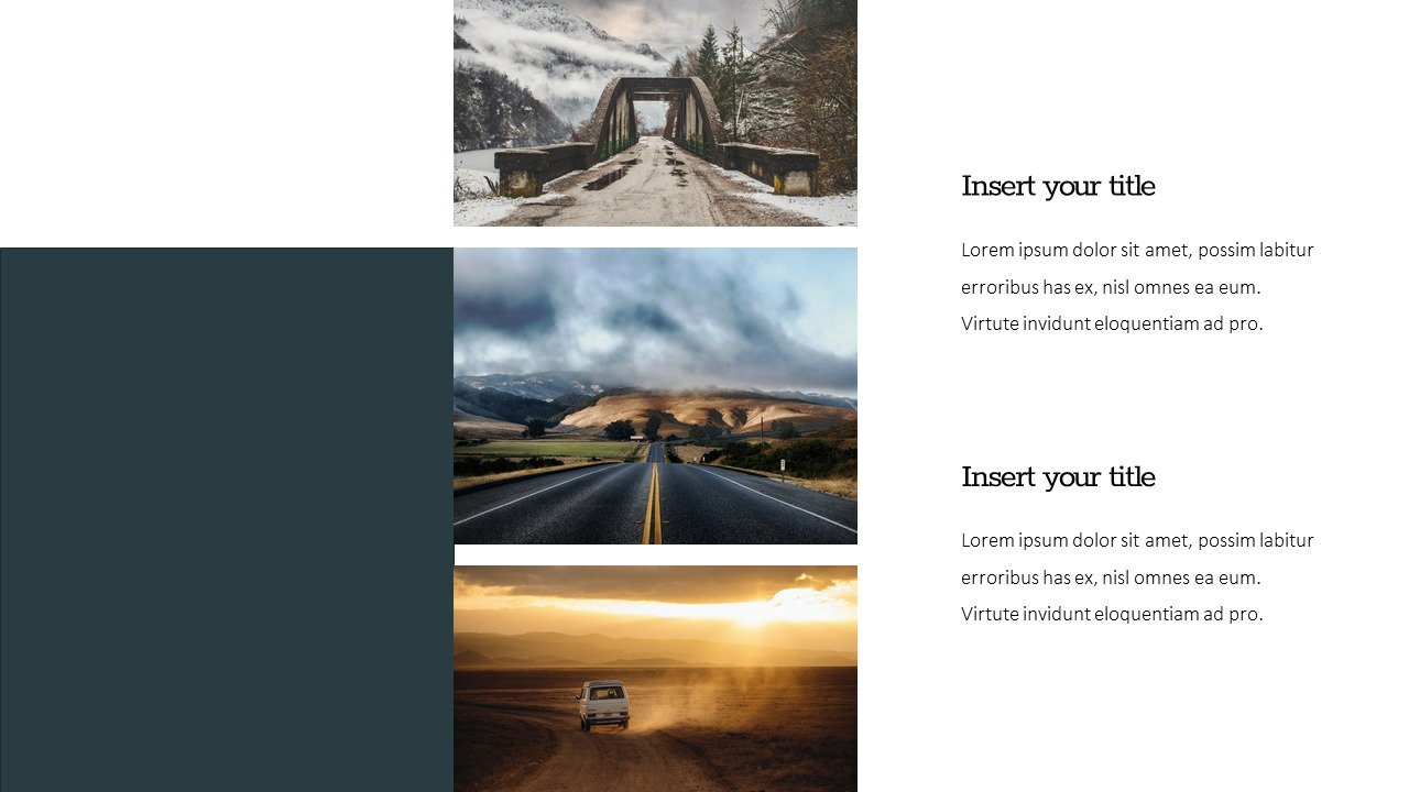 Road Simple Google Presentation|Lifestyle|Slides