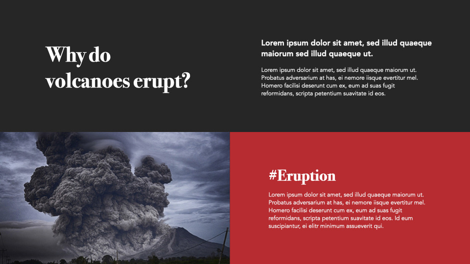 Volcano keynote theme|Lifestyle