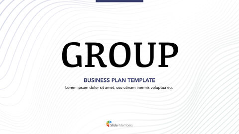 Business Group Plan Simple Keynote Examples