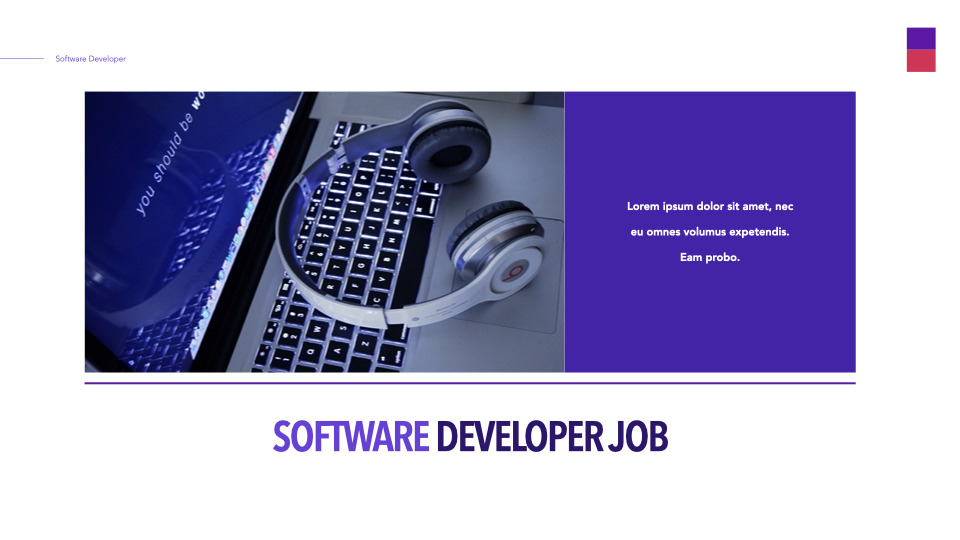 Software Developer Keynote for Windows